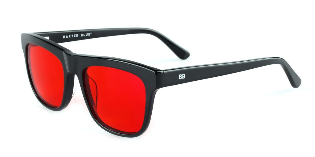 Joshua Blue Light Blocking Glasses - Black | Baxter Blue