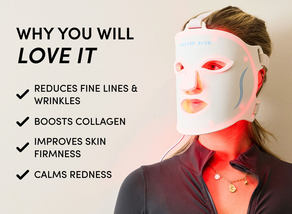 Red Light Face Mask – Baxter Blue