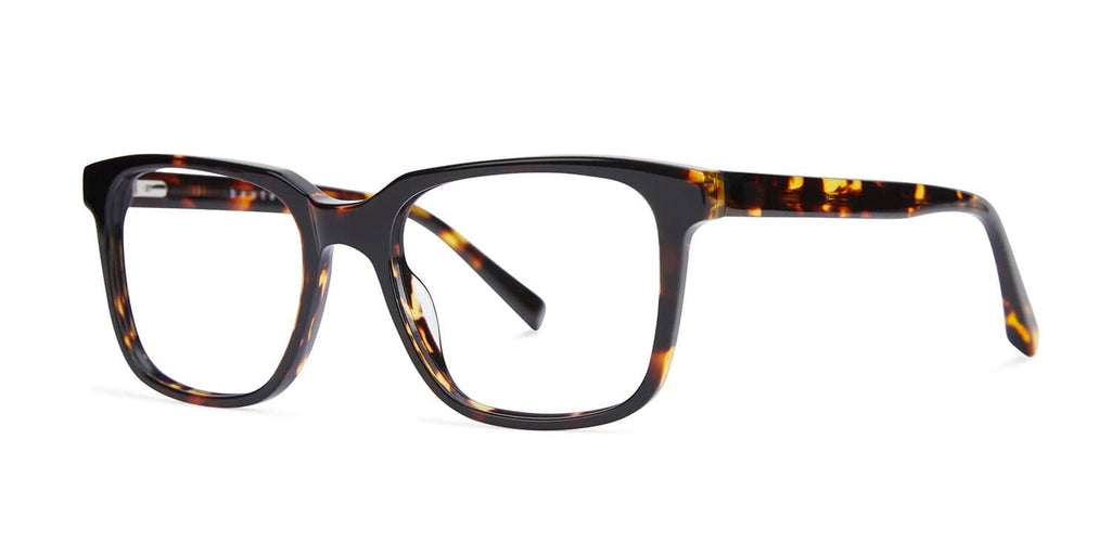 Carter Maple Tortoise / Large - Blue Light Glasses | Baxter Blue
