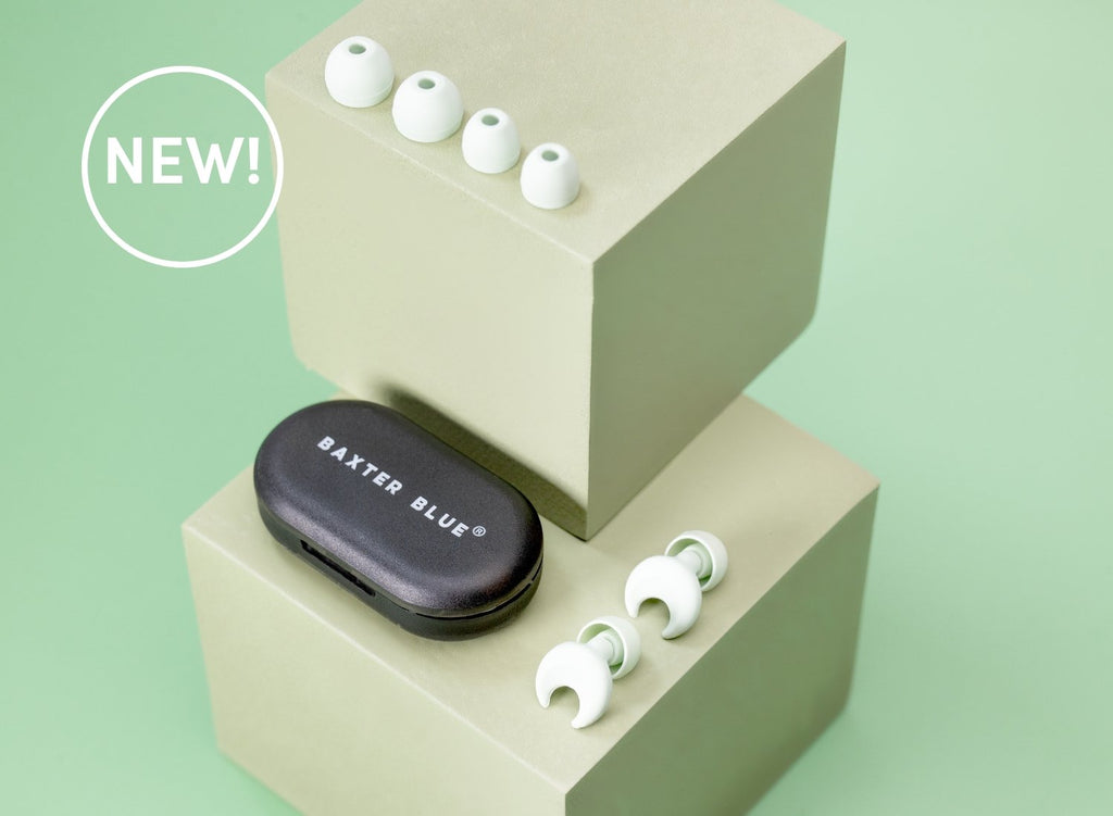 Silicone Ear Plug for a better nights sleep | Baxter Blue