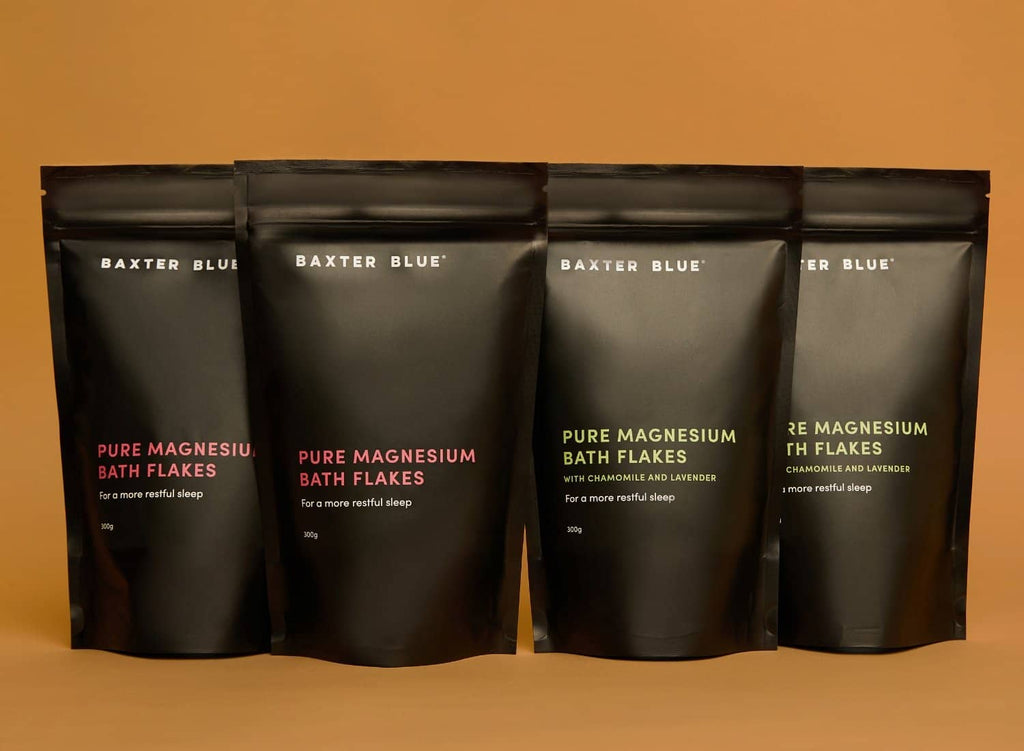 Magnesium Bath Flakes Bundle | Baxter Blue